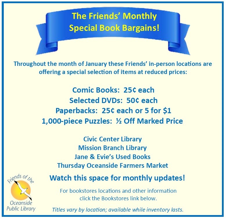 Friends of the Oceanside Public Library